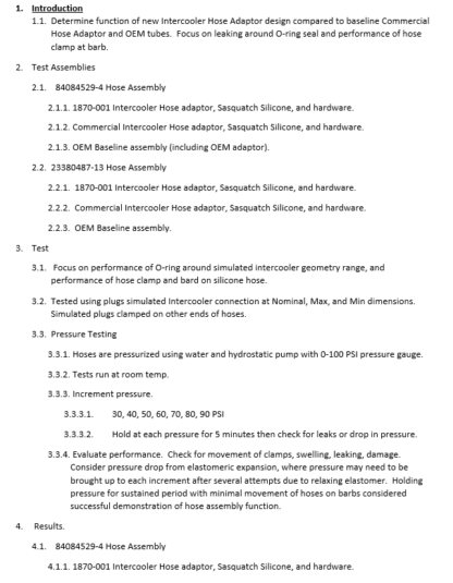 Silicone Intercooler Hose Kit - Colorado/Canyon 2.8L Diesel